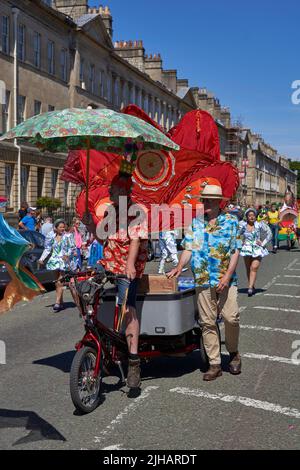 Annual carnival returns to the streets of the historic city of Bath in ...