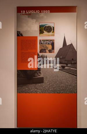 Information centre and Remembrance trail in memory of the Valle di ...