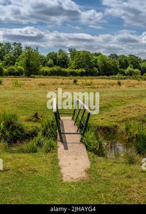 Bordesley Abbey Meadows surrounding the ruins in Redditch ...