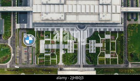 Shenyang. 23rd June, 2022. Aerial photo taken on June 23, 2022 shows ...