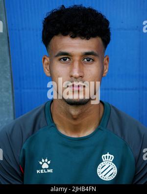 Omar El Hilali of RCD Espanyol during the La Liga match between RCD ...