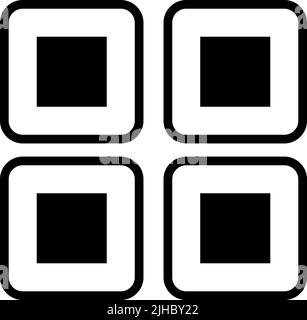 Hud grid game panel. Graph with dots, lines. Digital screen interface ...