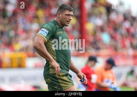 Ryan Hall #5 of Hull KR during the Betfred Super League match Hull FC ...