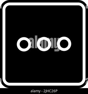 Basic ui ellipsis Stock Vector Image & Art - Alamy