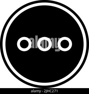 Basic ui ellipsis Stock Vector Image & Art - Alamy