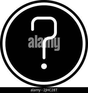 Basic ui faq icon Stock Vector Image & Art - Alamy