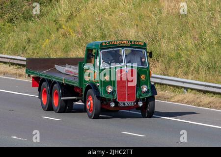 AEC Mammoth Major lorry Stock Photo - Alamy