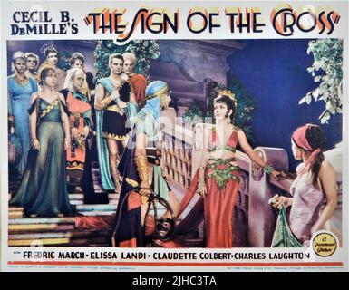 THE SIGN OF THE CROSS, Claudette Colbert (in a costume by Mitchell ...