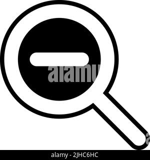 Essentials ui zoom Stock Vector Image & Art - Alamy