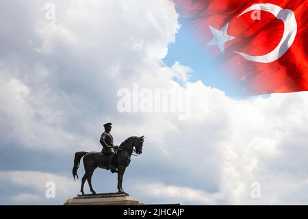 30th august victory day of Turkey or 30 agustos zafer bayrami ...