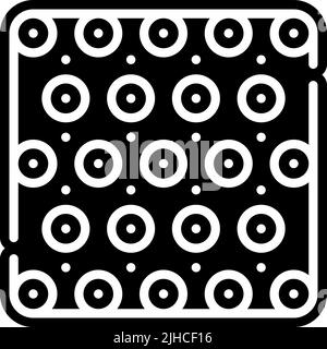 Seamless traditional African shweshwe pattern background Stock Vector ...