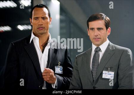 DWAYNE JOHNSON, STEVE CARELL, GET SMART, 2008 Stock Photo - Alamy