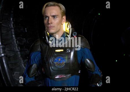 MICHAEL FASSBENDER, PROMETHEUS, 2012 Stock Photo - Alamy