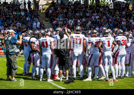 Frankfurt, Germany. 17th July, 2022. ELF: Cologne Centurions at ...