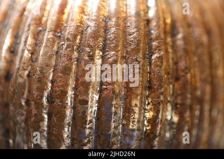 Rusty metallic shiny texture. Ribbed surface.Shabby metal background ...