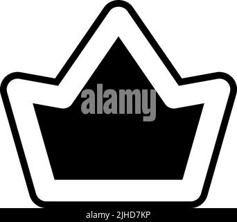Basic set of crown icons Stock Vector Image & Art - Alamy