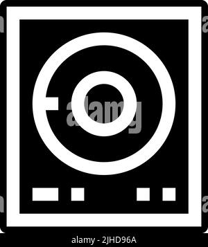 Induction cooking spiral electrical heat symbol type cooking surfaces ...