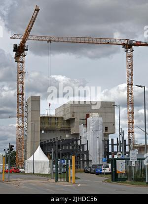 Helmstedt, Germany. 14th July, 2023. The new sewage sludge mono ...