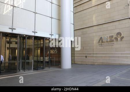 Sydney, Australia. 18th July 2022. ANZ Bank has agreed to buy Suncorp's banking arm for almost ...