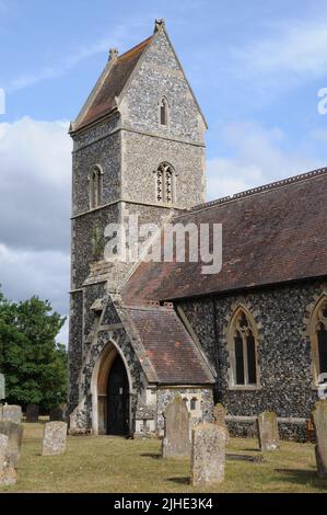 St Ethelbert Church, Wretham, Norfolk Stock Photo - Alamy