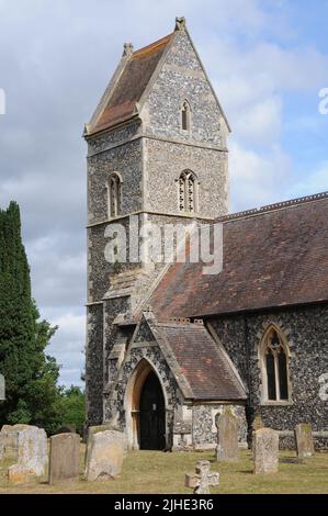 St Ethelbert Church, Wretham, Norfolk Stock Photo - Alamy