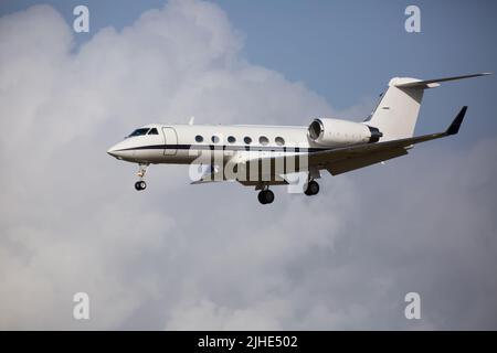 Small Plane Chartered Flight Stock Photo - Alamy