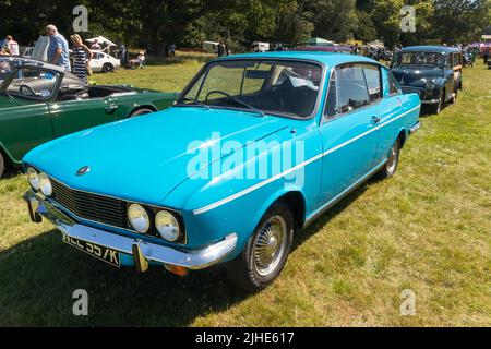 1970s vintage blue sunbeam rapier fastback Stock Photo - Alamy