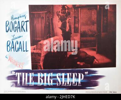 THE BIG SLEEP 1946 Warner Bros. film with Lauren Bacall and Humphrey ...