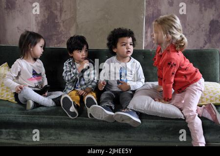 Daddy Cool Year : 2017 France Director : Maxime Govare Stock Photo - Alamy
