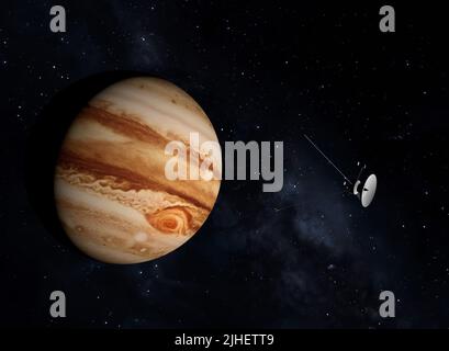 Drone Flying On The Outer Space Stock Photo - Alamy