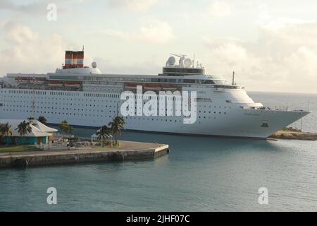 Costa Grand Classica cruise ship docked at Seaspan shipyards Stock ...