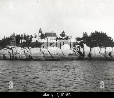 Deer Island Thorofare -- Maine. Deer Island Thorofare Light Station ...