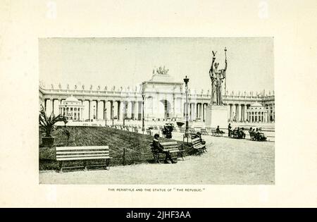 The Republic Statue from the World's Fair Columbian Exposition of 1893 ...