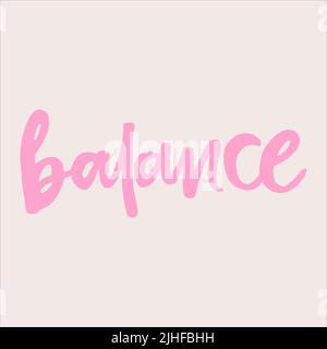 Mindful - handwritten with a paintbrush word. Modern calligraphy ...