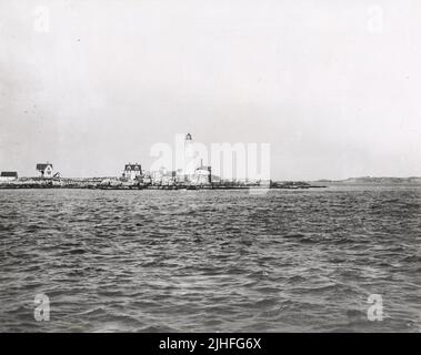 Boston Light / Light Station Boston Stock Photo - Alamy