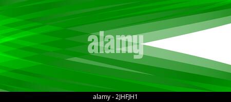 Abstract background banner 8K green, black, white, gray ray, laser, fog ...