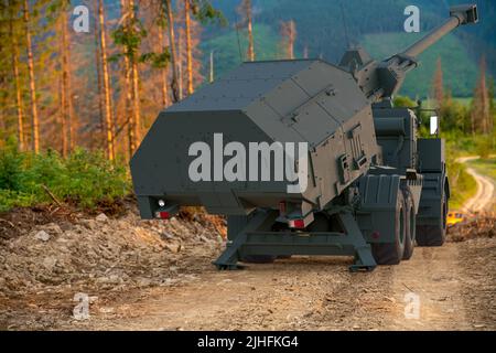 Archer Artillery System, or Archer – FH77BW L52, or Artillerisystem 08 ...