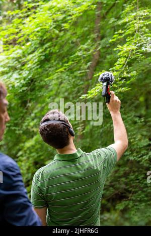 Jeju, South Korea. 16th July, 2022. Tourists take selfies at the ...