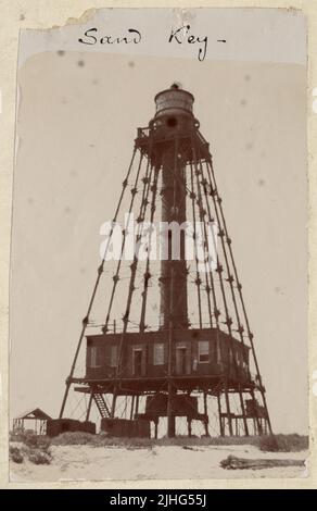 Florida - Sand Key. Sand Key Light Station, Florida Stock Photo - Alamy