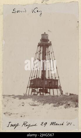 Florida - Sand Key. Sand Key Light Station, Florida Stock Photo - Alamy