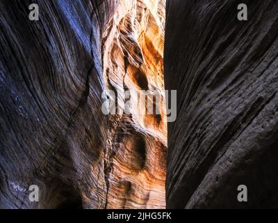 Majestic cliffs of the Grand Canyon illuminated by warm golden sunlight ...