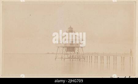 Texas - Fort Point. Fort Point Light Station, Texas Stock Photo - Alamy