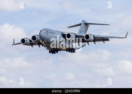 SAC 01, a Boeing C-17A Globemaster III operated by NATO's Strategic ...