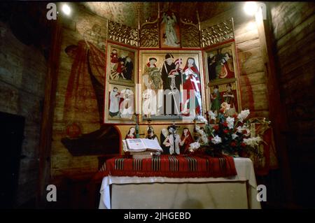 WADIWICE /POLAND Country life church and cemetary or graveyard (Photo ...