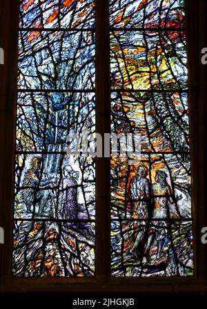 The Millennium windows by Thomas Denny. The modern stained glass ...