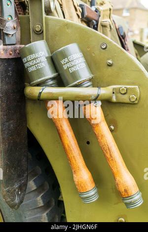 The Stielhandgranate (German for "stick hand grenade") was a German ...
