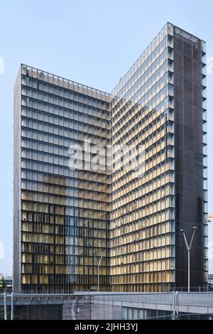 Bibliothèque François-Mitterrand in Paris built in 1995, the landmark ...