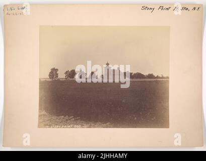 NY - Stony Point. Stony Point Light Station, New York Stock Photo - Alamy