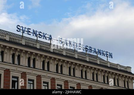 The Svenska Handelsbanken in Stockholm, Sweden. The Swedish bank was ...