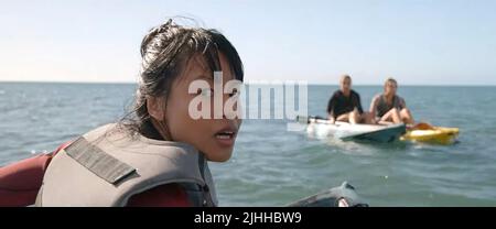 THE REEF: STALKED, from left: Ann Truong, Saskia Archer, Teressa Liane ...